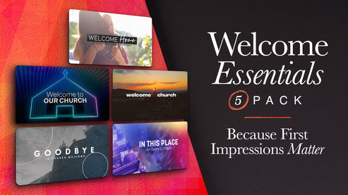 Welcome Essentials 5 Pack – WorshipHouse Media